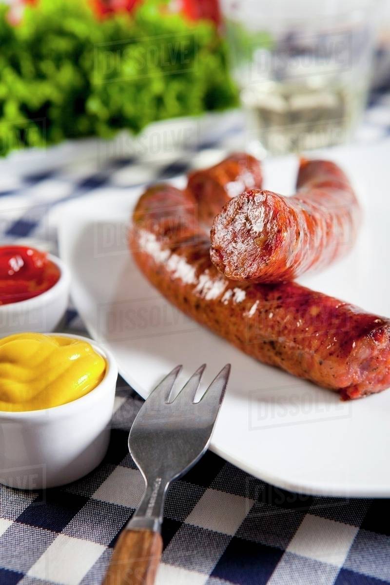 Loukaniko (Greek pork sausage) - Royalty-free Stock Photo | Dissolve