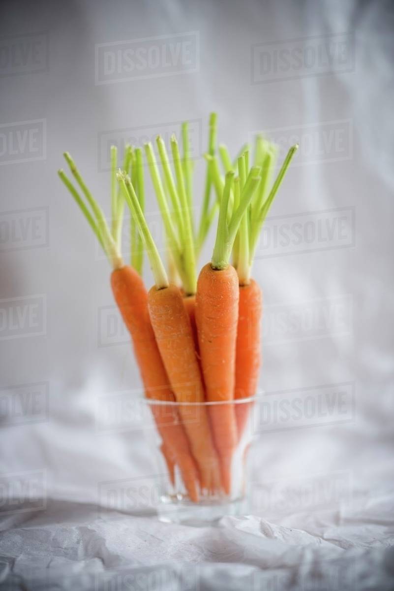 Carrots in a glass - Royalty-free Stock Photo | Dissolve