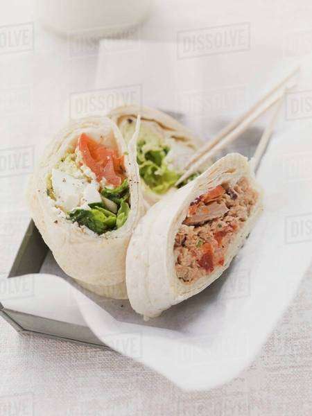 Assorted mini wraps - Royalty-free Stock Photo | Dissolve