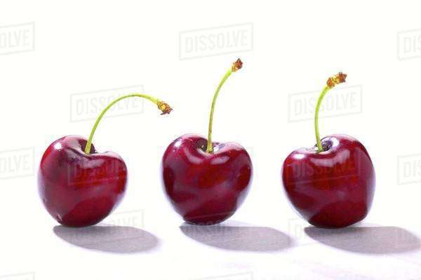 Three Cherries - Royalty-free Stock Photo | Dissolve