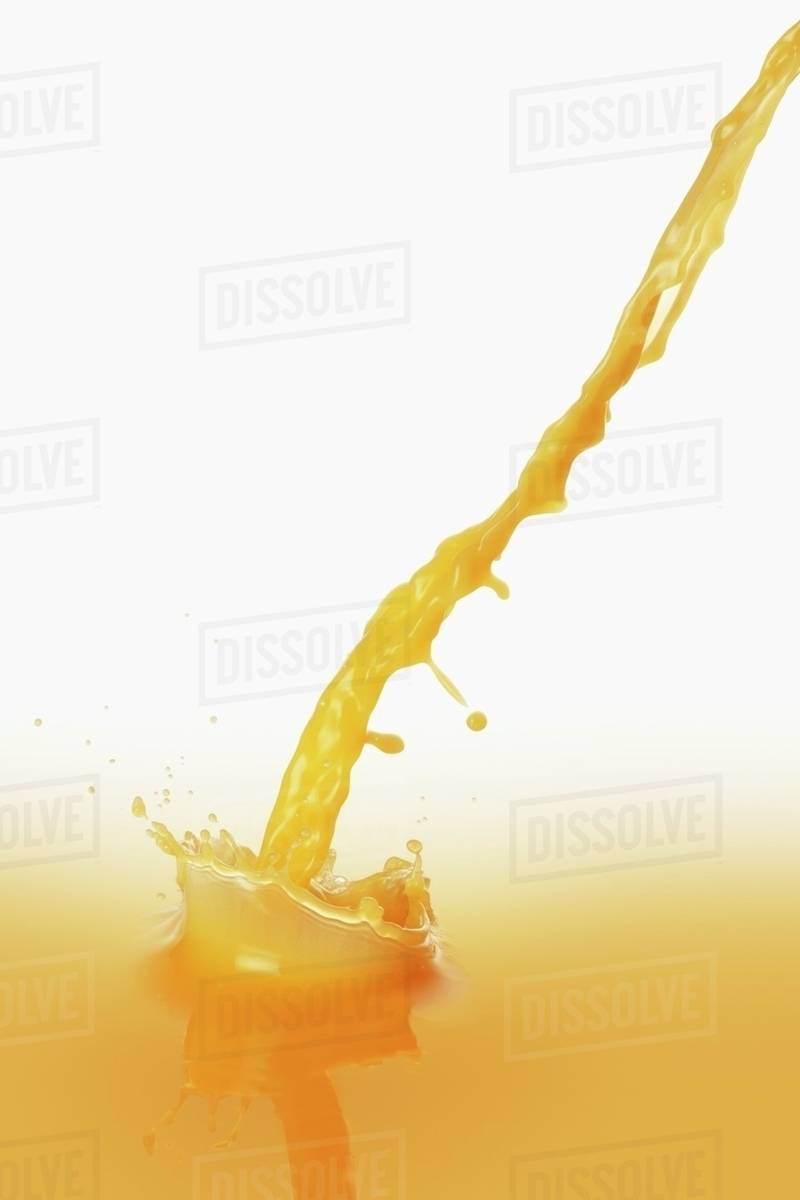 Juice splashing - Royalty-free Stock Photo | Dissolve