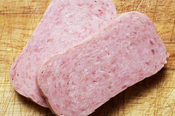 Two Slices of Spam - Royalty-free Stock Photo | Dissolve