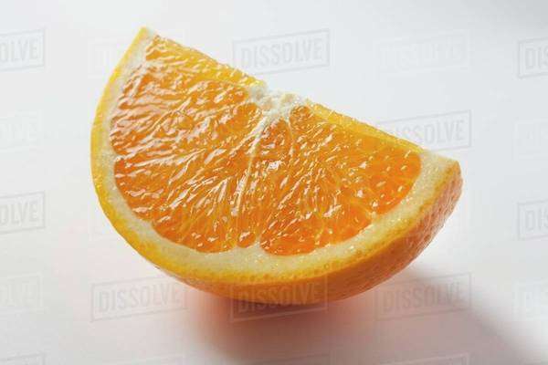 A wedge of orange - Royalty-free Stock Photo | Dissolve