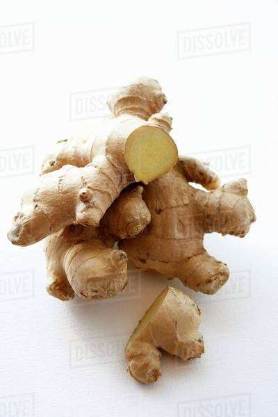 A ginger root - Stock Photo - Dissolve