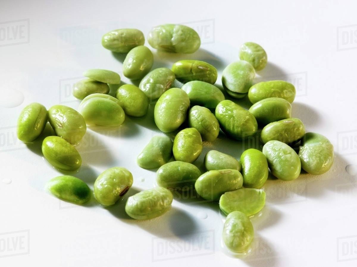 Green soya beans - Royalty-free Stock Photo | Dissolve