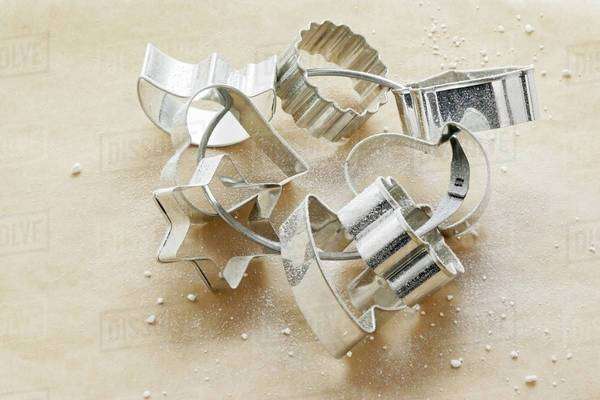 Assorted biscuit cutters - Royalty-free Stock Photo | Dissolve