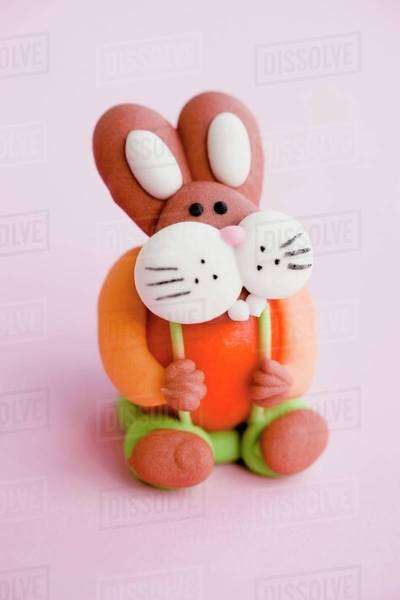 Marzipan Easter Bunny - Royalty-free Stock Photo | Dissolve