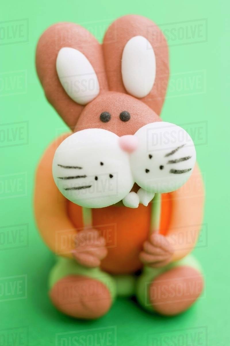 Marzipan Easter Bunny - Royalty-free Stock Photo | Dissolve