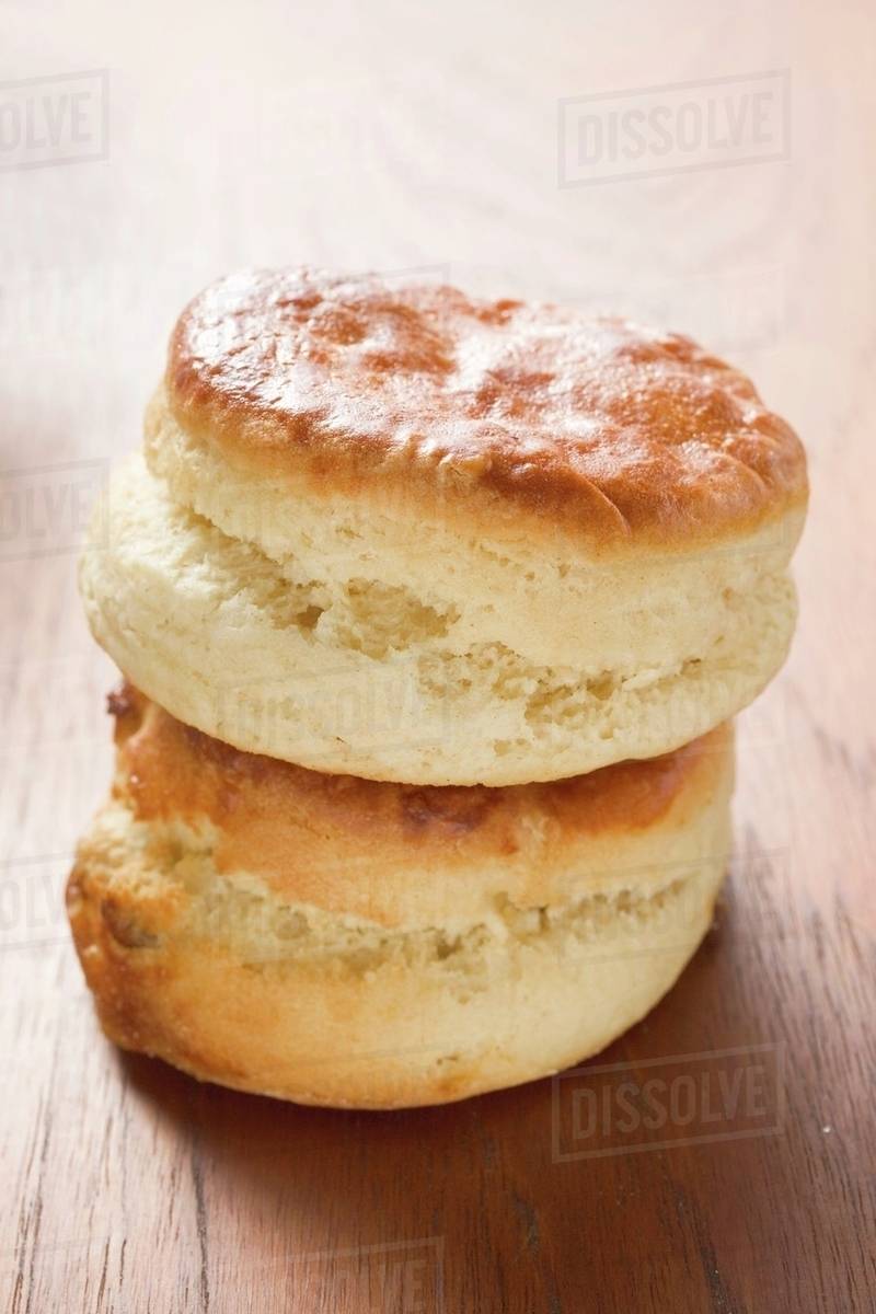 Two scones - Royalty-free Stock Photo | Dissolve