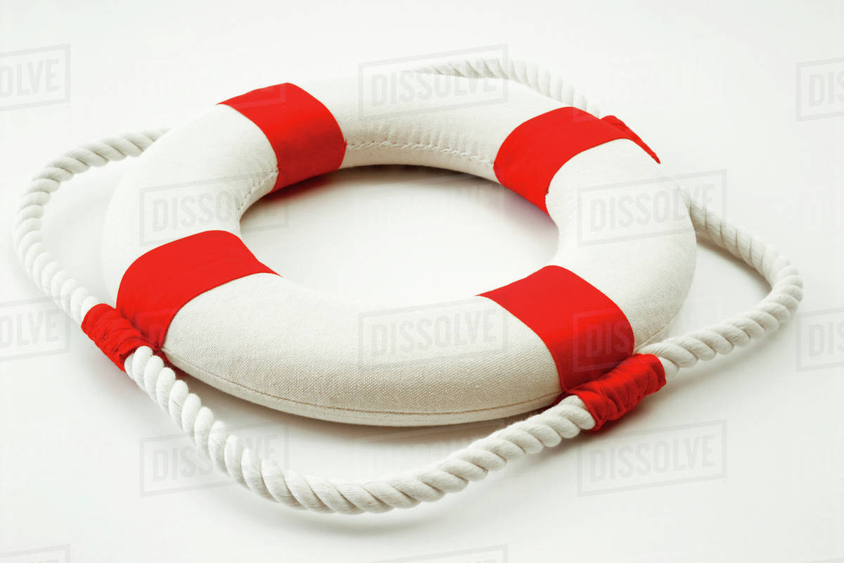 Life belt, close-up - Stock Photo - Dissolve