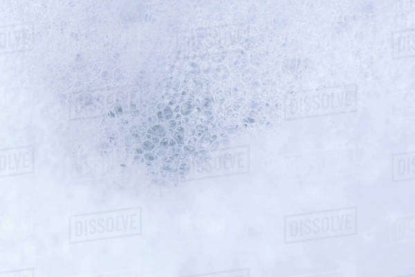 Soap foam, extreme close-up - Royalty-free Stock Photo | Dissolve