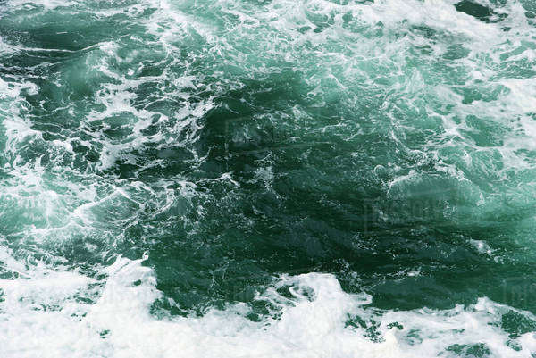 Choppy sea water, close-up - Stock Photo - Dissolve