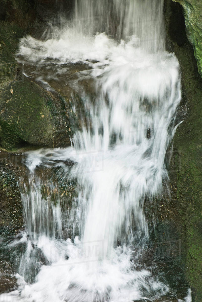 Waterfall, close-up - Royalty-free Stock Photo | Dissolve