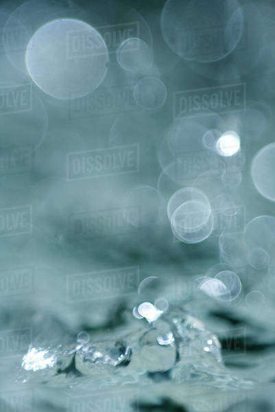 Water splashing, extreme close-up - Royalty-free Stock Photo | Dissolve