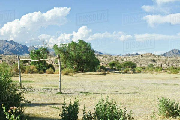 Arid landscape, Argentina, South America - Royalty-free Stock Photo ...