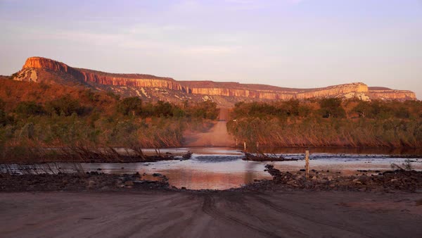 Australian outback terrain - 4K Rights-managed Stock Video Footage ...