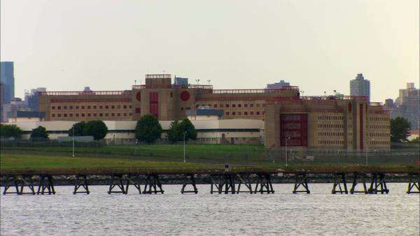 Rikers Island Prison, New York - Stock Video Footage - Dissolve