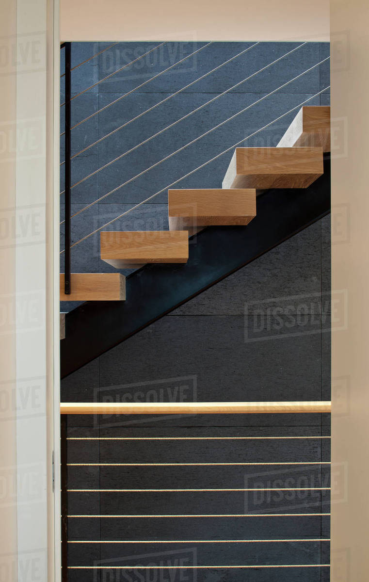 Open tread staircase detail - Royalty-free Stock Photo | Dissolve