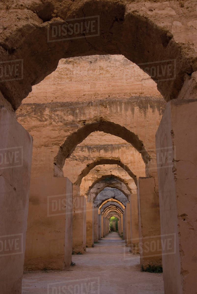 Stables, Imperial City, Meknes, Morocco - Royalty-free Stock Photo ...