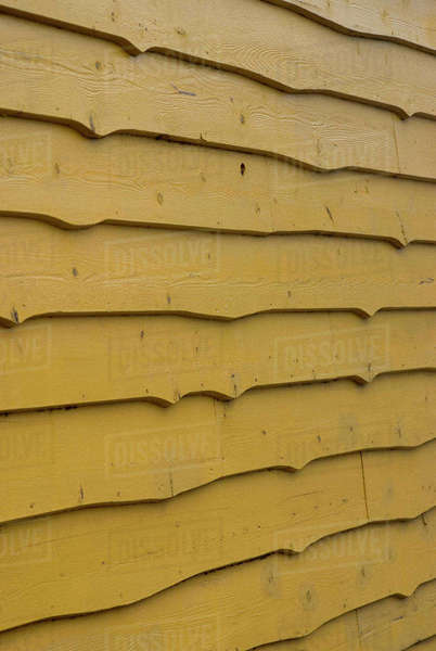 Yellow wood cladding - Royalty-free Stock Photo | Dissolve