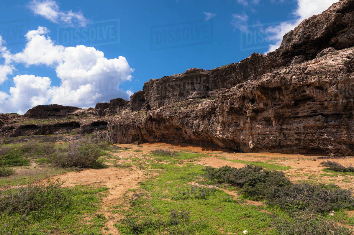 Rock Cliff, Arikok National Park, Aruba, Lesser Antilles, Caribbean ...