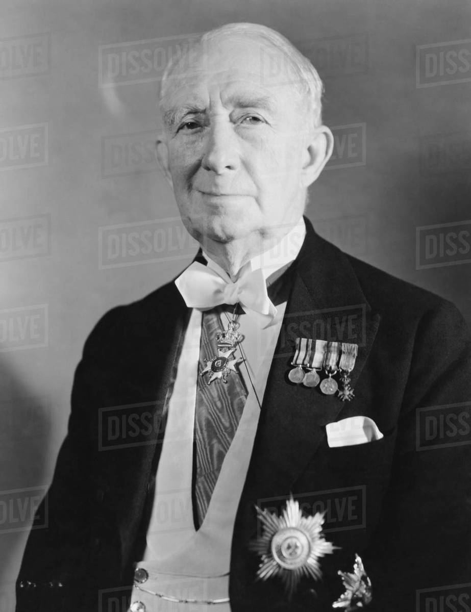 Senior diplomat with chest full of medals - Royalty-free Stock Photo ...