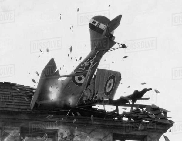 Crash landing - Royalty-free Stock Photo | Dissolve