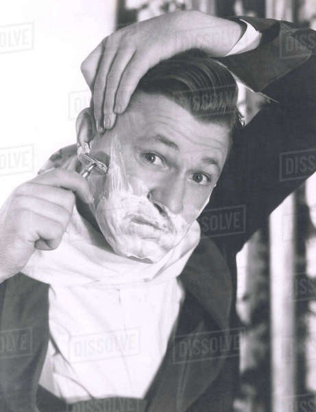 Close shave - Royalty-free Stock Photo | Dissolve