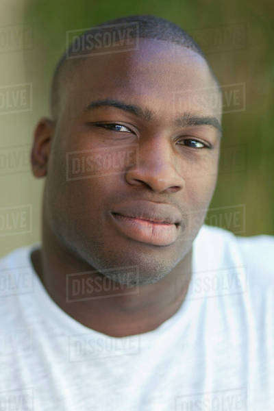 Serious Black man - Royalty-free Stock Photo | Dissolve