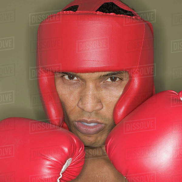 Portrait of boxer - Stock Photo - Dissolve