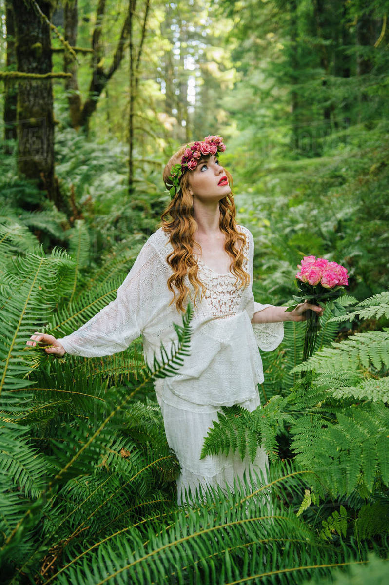 Forest wedding flower crown 60 photos - Astyledwedding.com