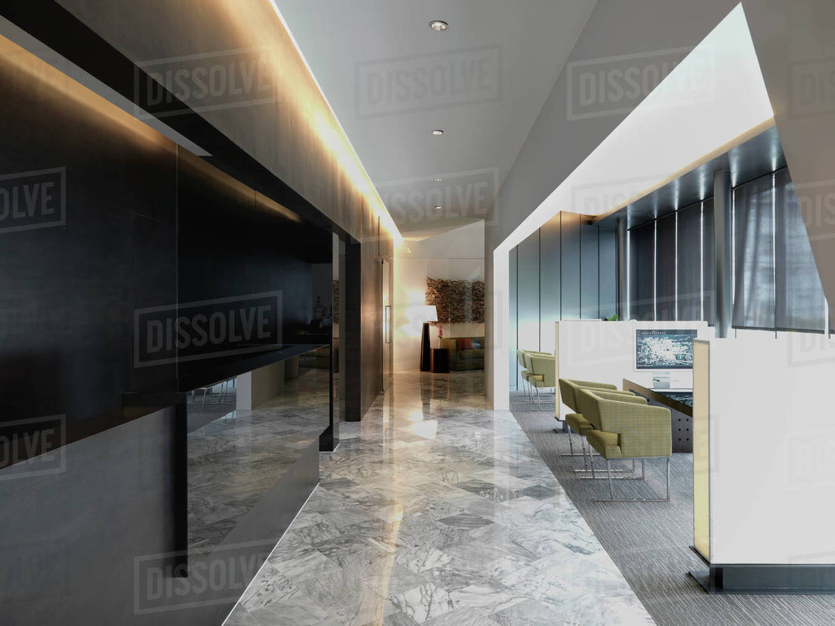 Conference areas in modern office building - Stock Photo - Dissolve