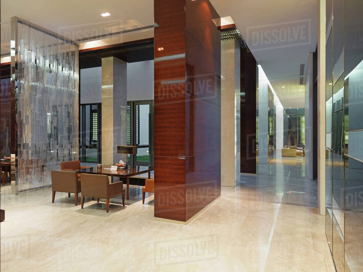 Conference area in modern office building - Royalty-free Stock Photo ...