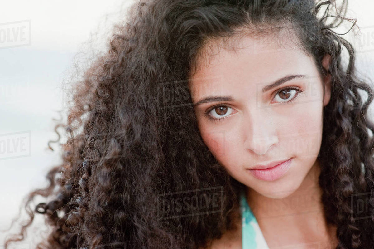 Close up of Israeli girl - Royalty-free Stock Photo | Dissolve