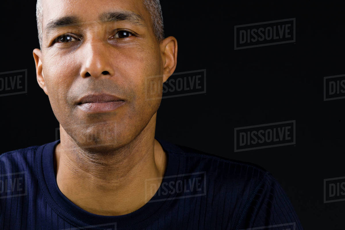 Serious African American man - Royalty-free Stock Photo | Dissolve