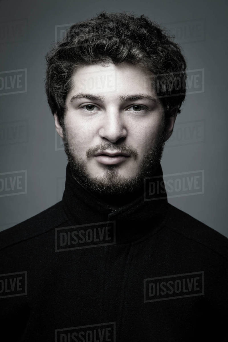 Portrait of serious man - Royalty-free Stock Photo | Dissolve