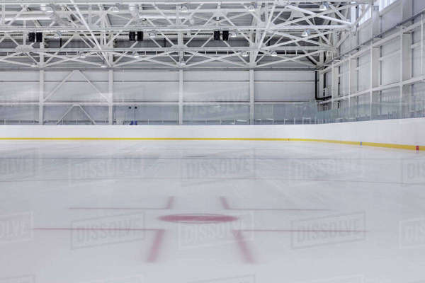 Ice Rink in Moscow, Russia - Stock Photo - Dissolve