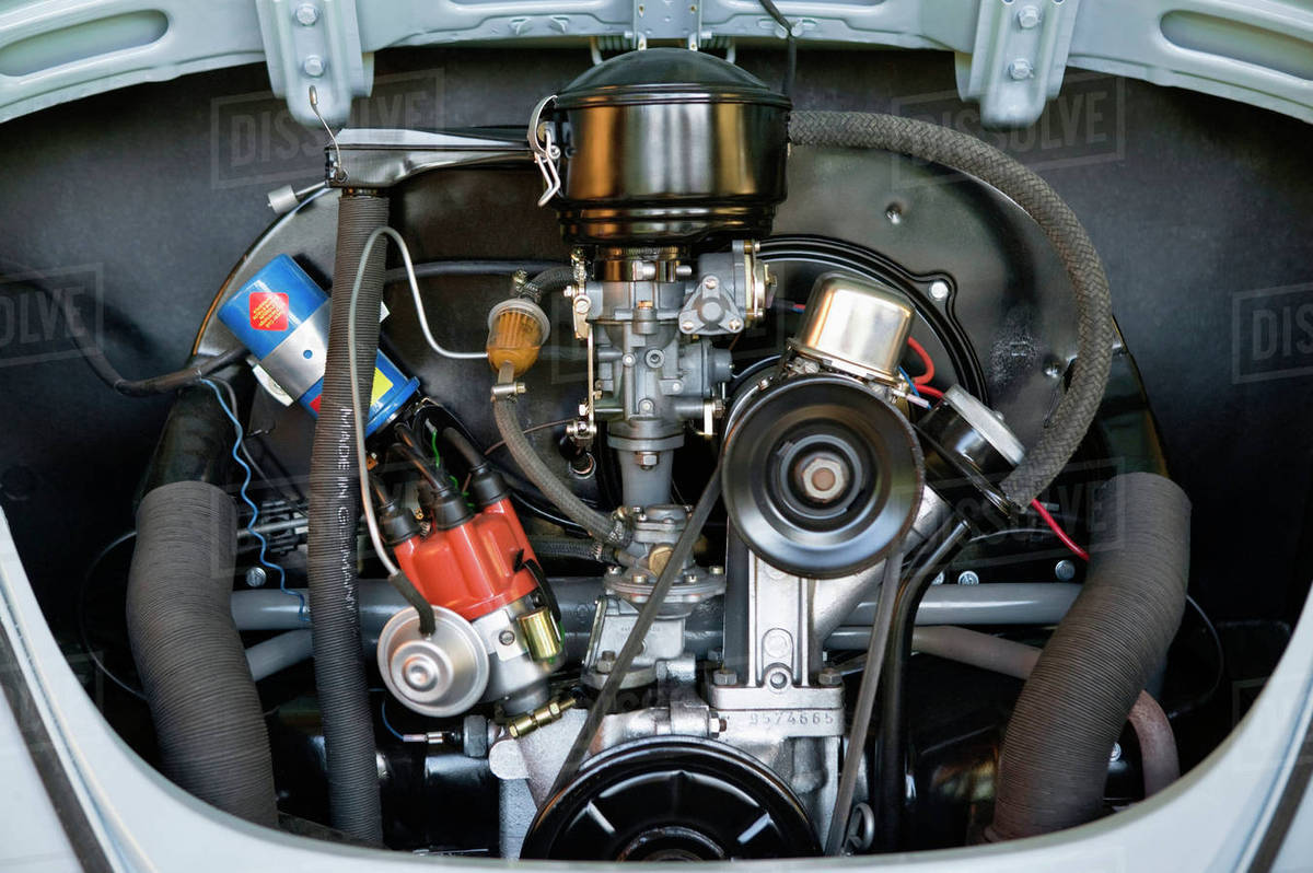 Car Engine - Stock Photo - Dissolve