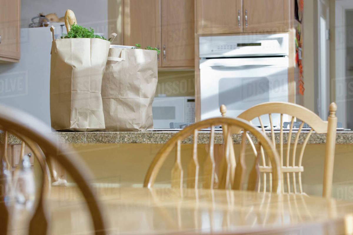 Kitchen with Groceries - Royalty-free Stock Photo | Dissolve