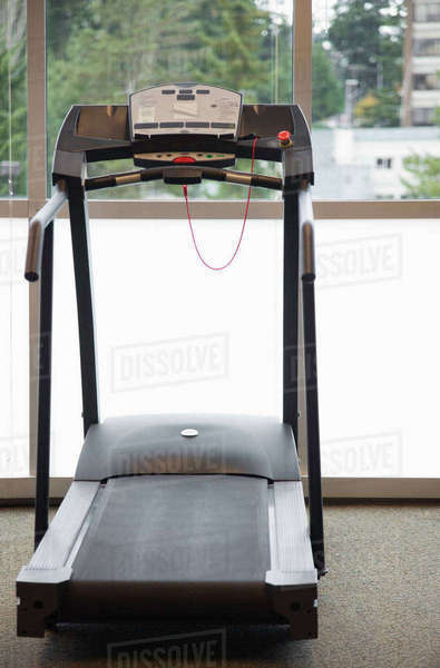 Treadmill With a View - Royalty-free Stock Photo | Dissolve