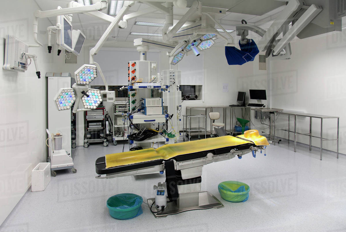 The operating theatre in a university hospital - Royalty-free Stock ...