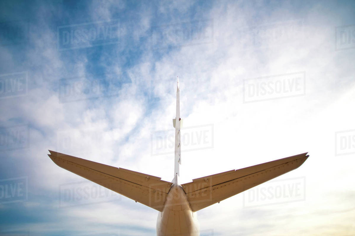 Tail of a Plane - Royalty-free Stock Photo | Dissolve