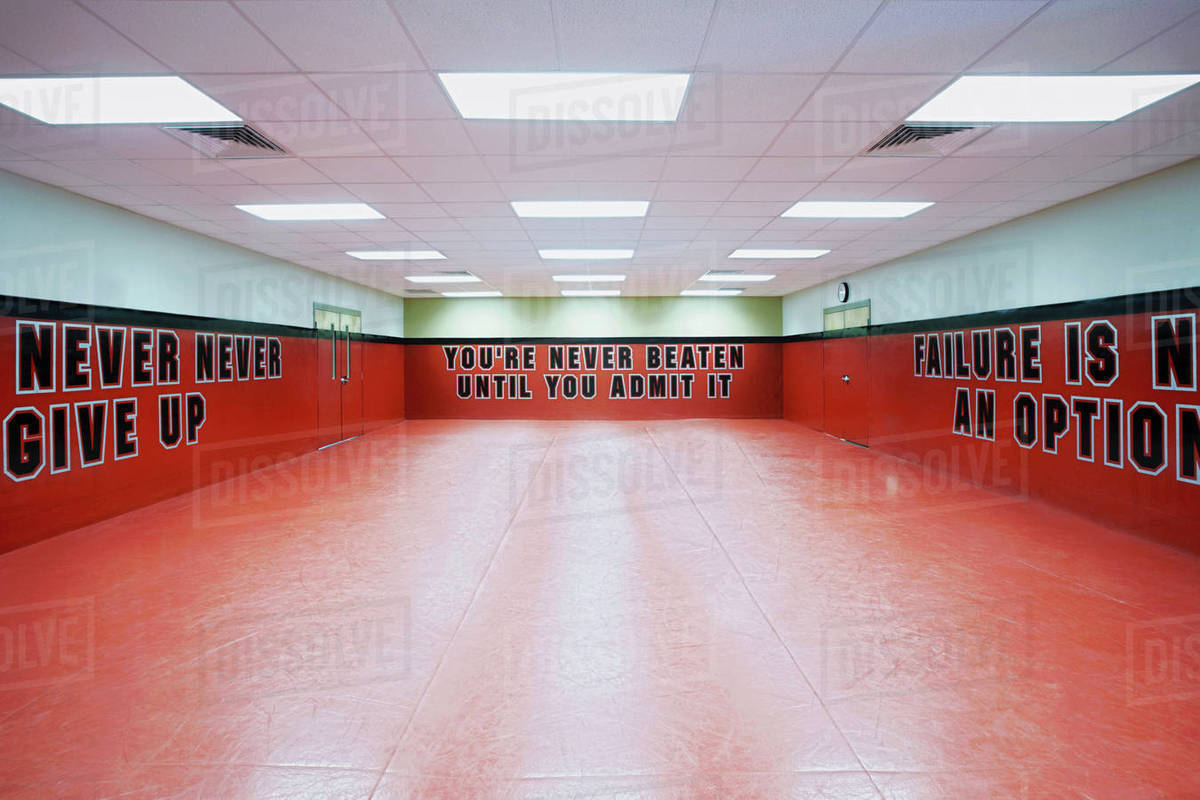 Police Academy Defense Tactics Training Room - Royalty-free Stock Photo ...
