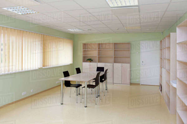 Empty School Classroom - Royalty-free Stock Photo | Dissolve