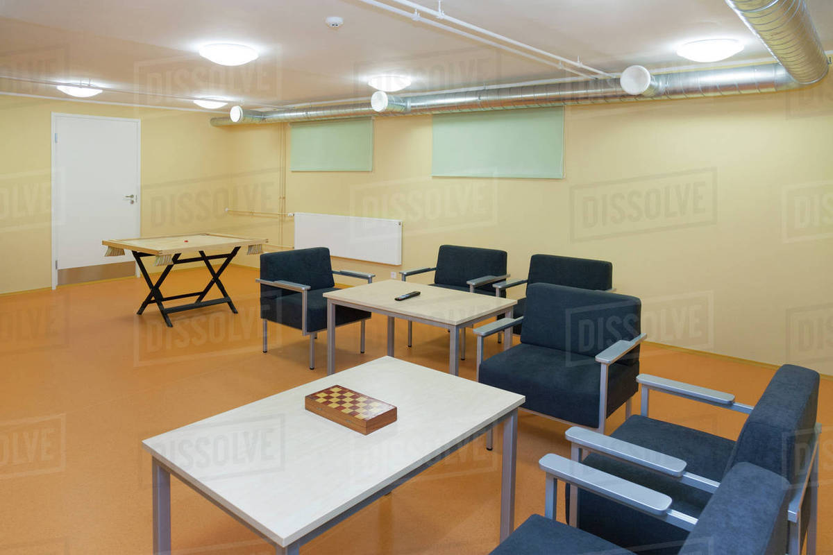 Computer room, desk and IT equipment - Stock Photo - Dissolve