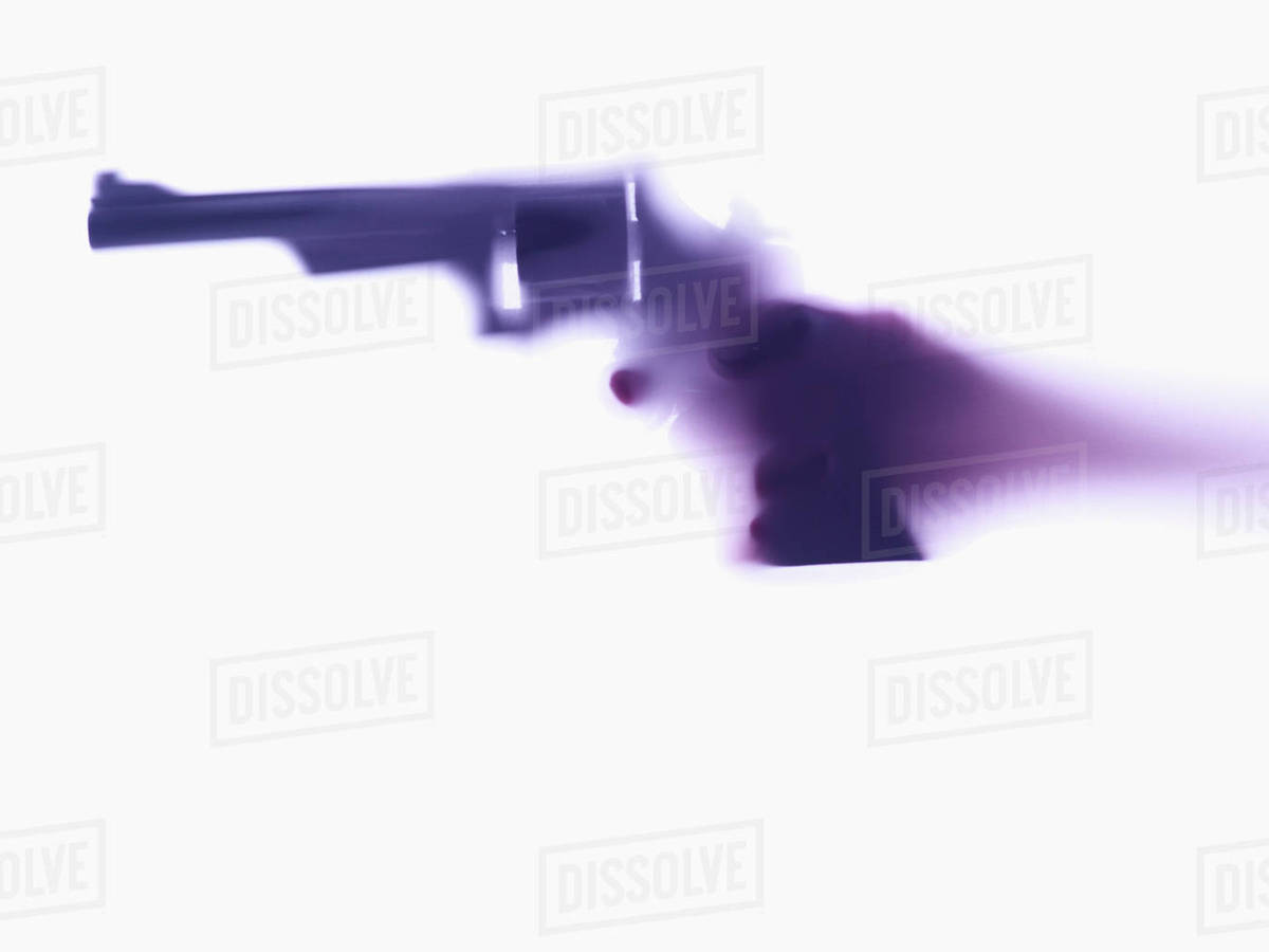 Hand aiming revolver - Royalty-free Stock Photo | Dissolve