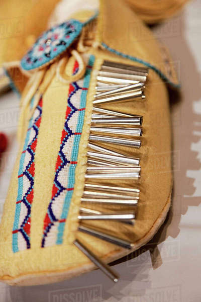 Traditional handmade moccasin - Royalty-free Stock Photo | Dissolve