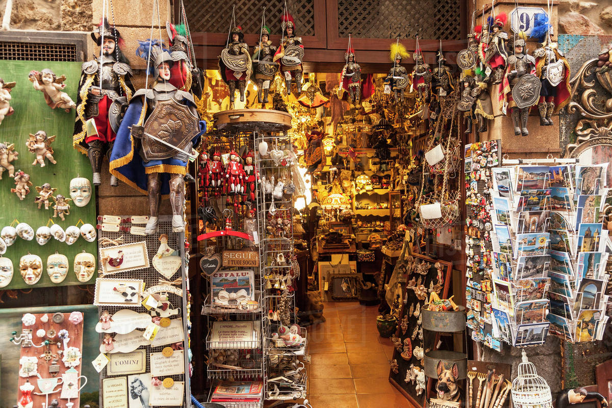 Souvenir store on city street - Royalty-free Stock Photo | Dissolve