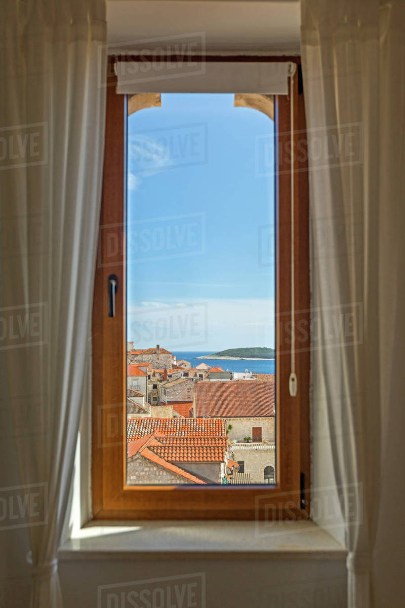 Scenic view from window - Stock Photo - Dissolve
