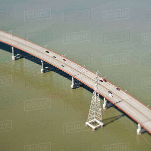Elevated Highway over Water - Royalty-free Stock Photo | Dissolve